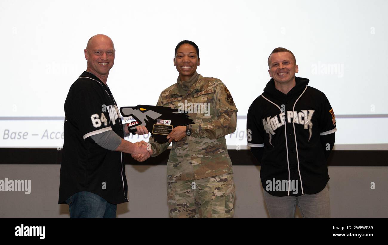 Col. Matthew C. Gaetke, left, 8th Fighter Wing commander, and Chief ...