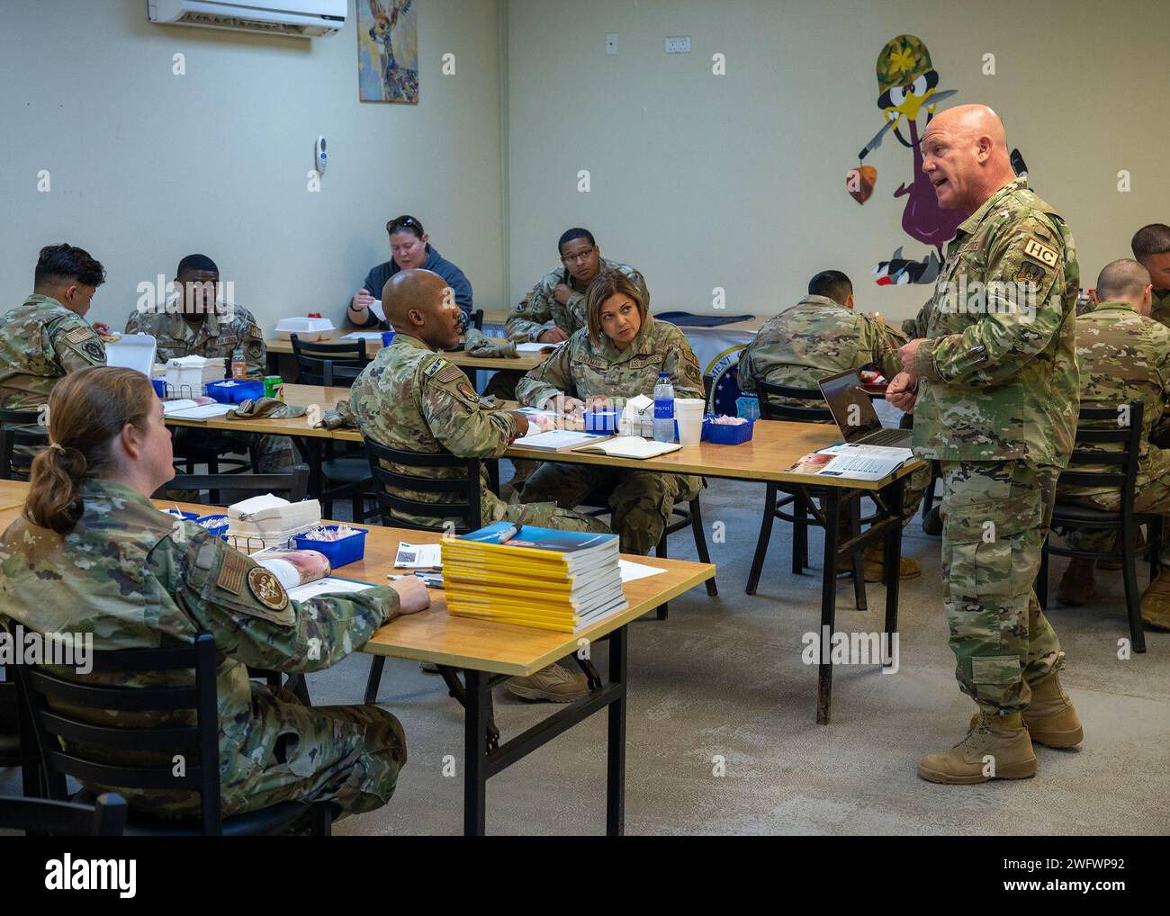 U.S. Air Force Lt. Col. Matthew Friese, the air expeditionary wing ...