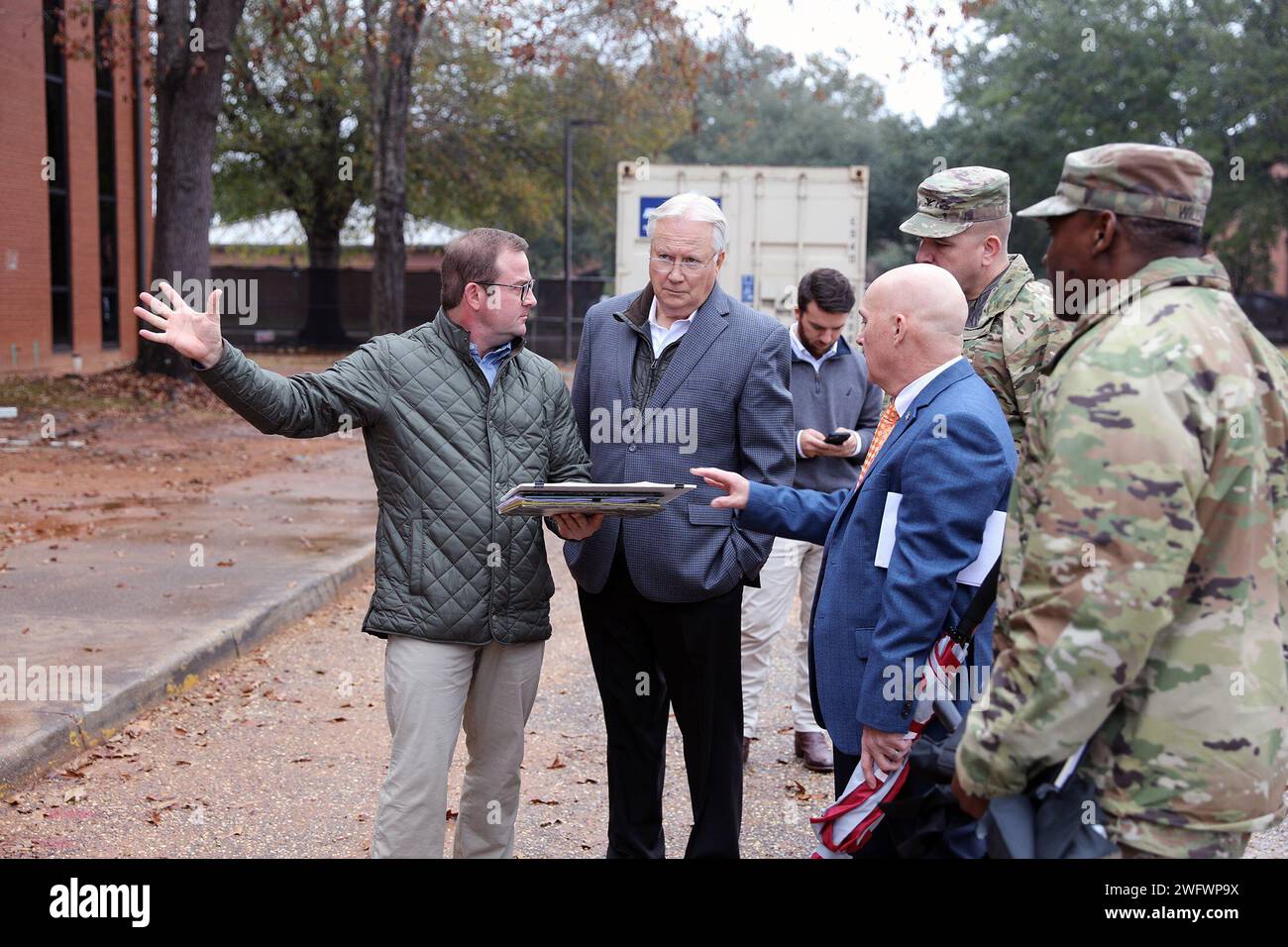 U.S. Rep. Jerry L. Carl, Alabama 1st Congressional District, listens as ...