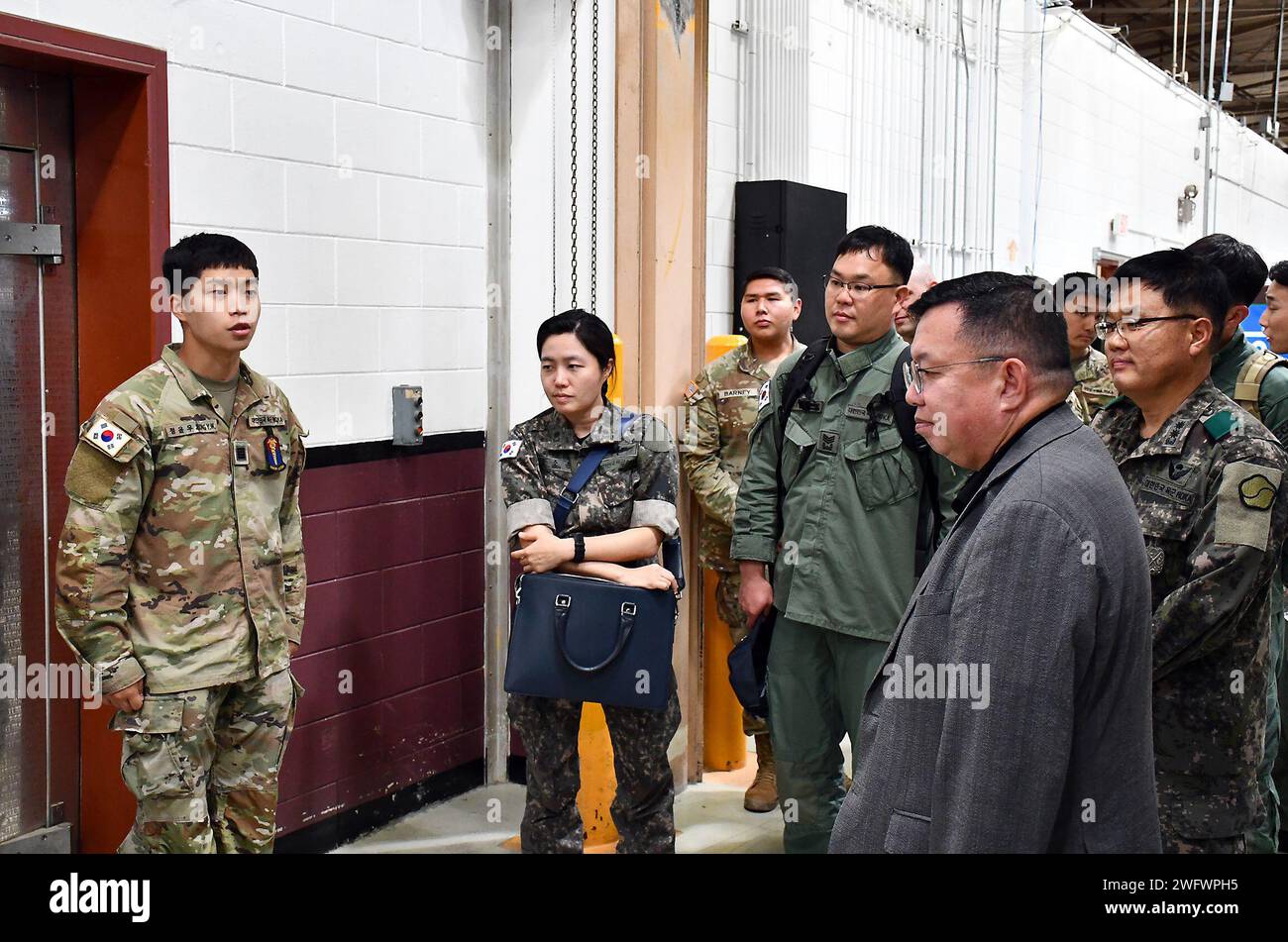 A Korean Soldier, serving under the Korean Augmentation to the United ...