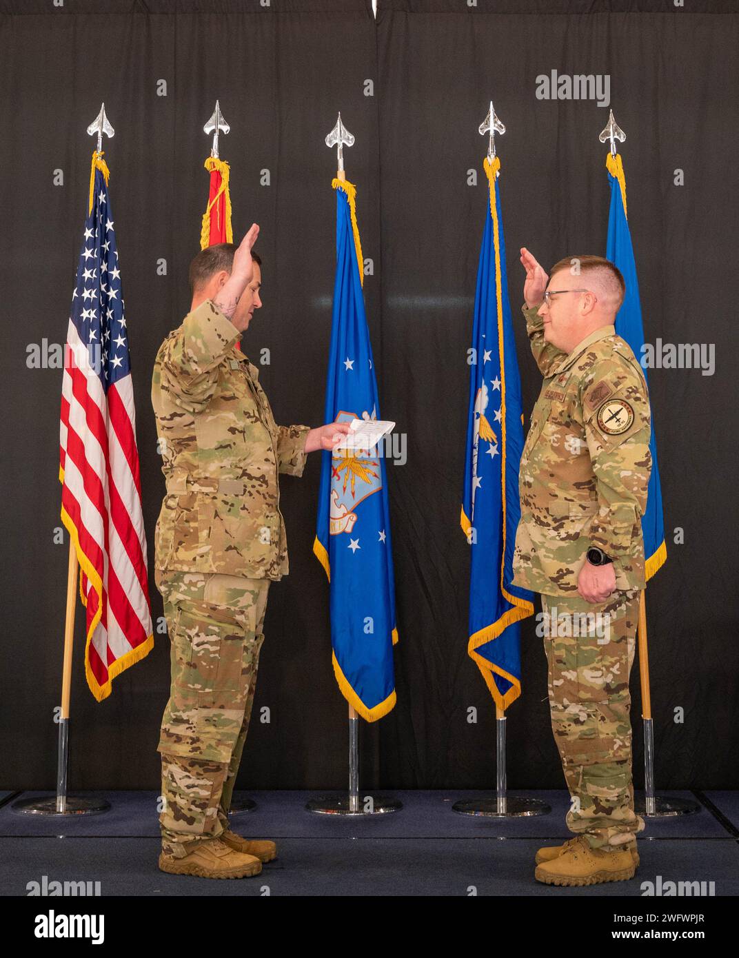 U.S. Air Force Col. Brian C. Anderson, 188th Wing Operations group ...