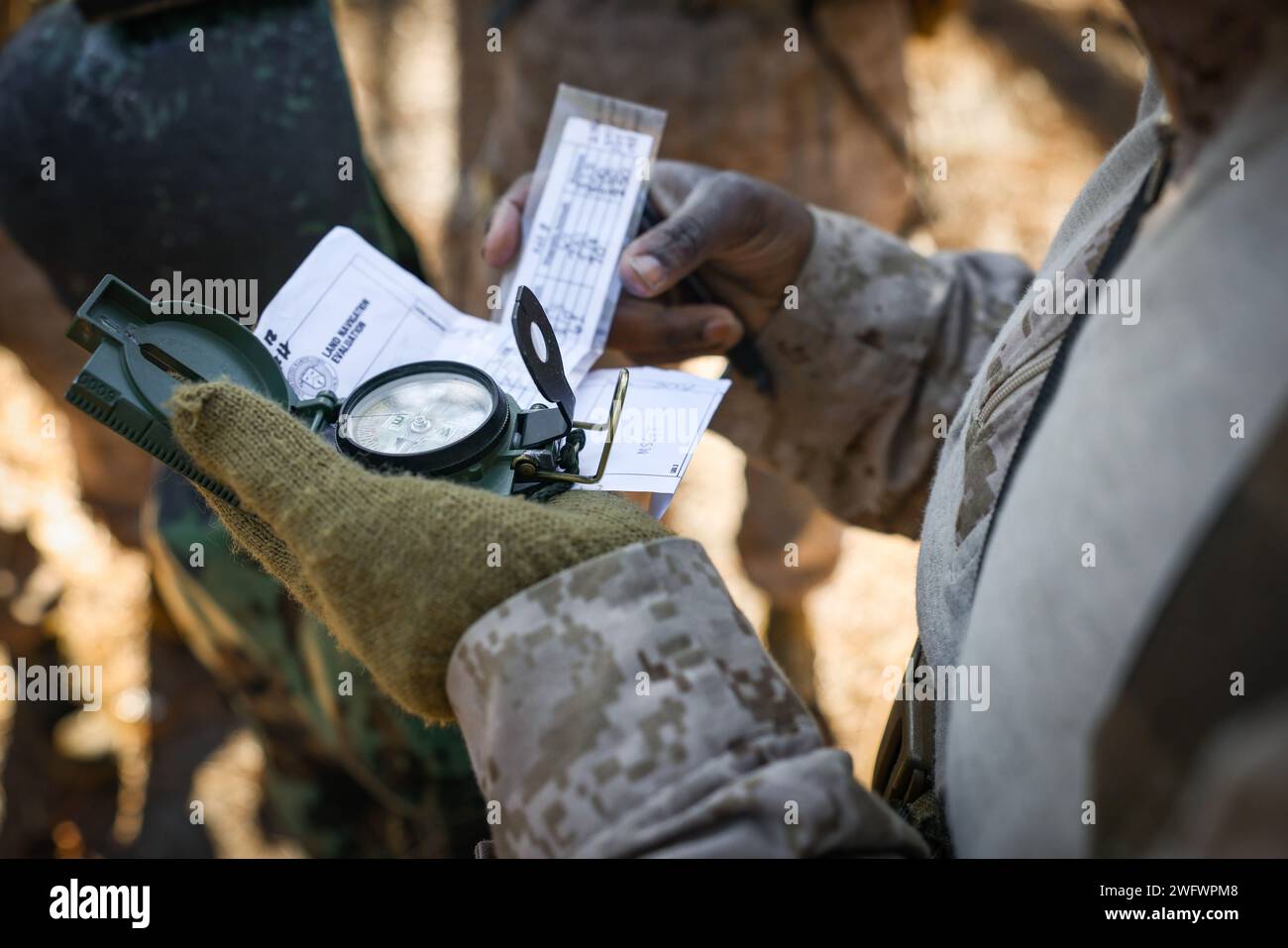 Recruits with India Company, 3rd Recruit Training Battalion, conduct ...