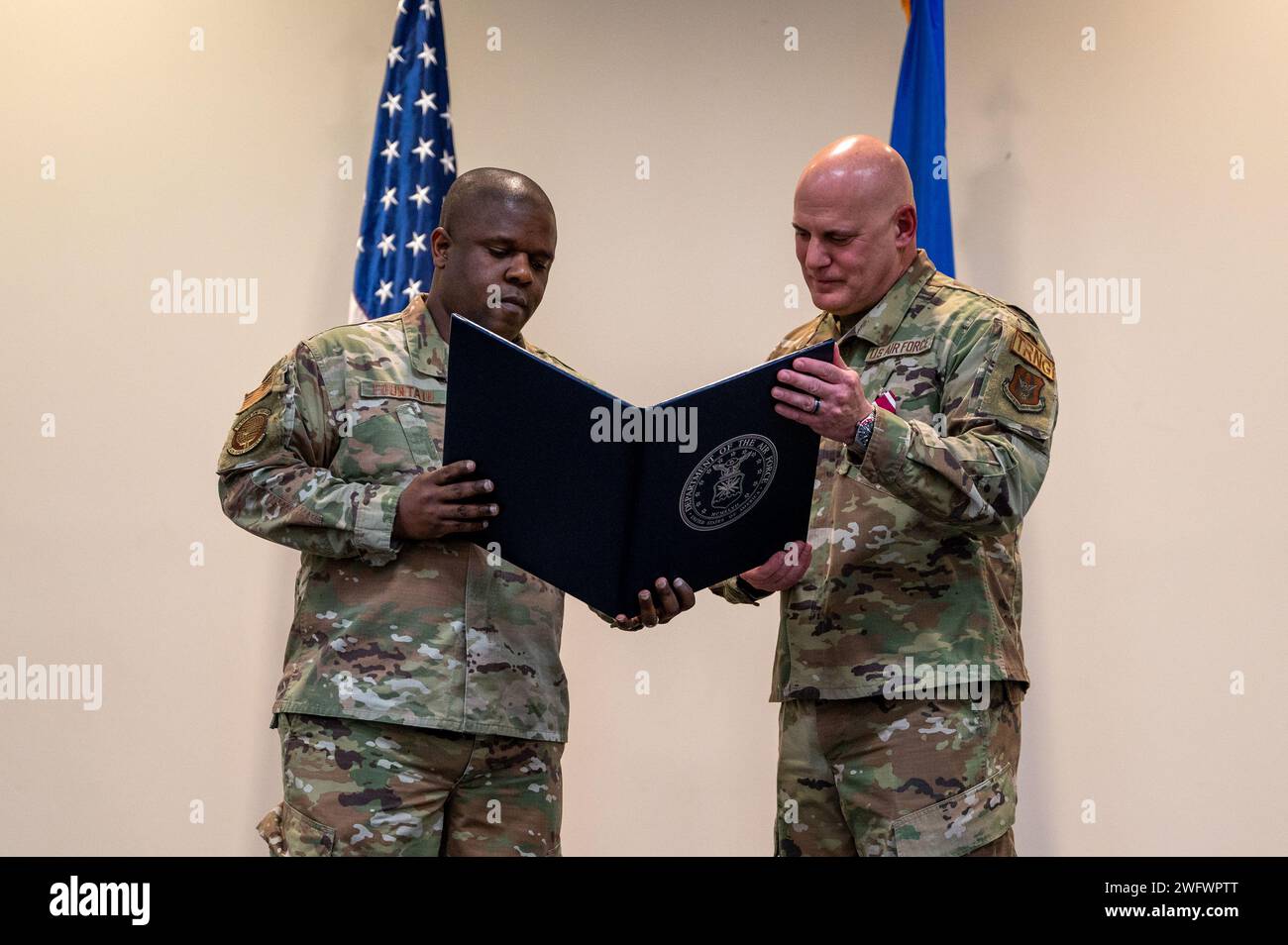 Maj. Mack Fountain, 403rd Force Support Squadron director of operations ...