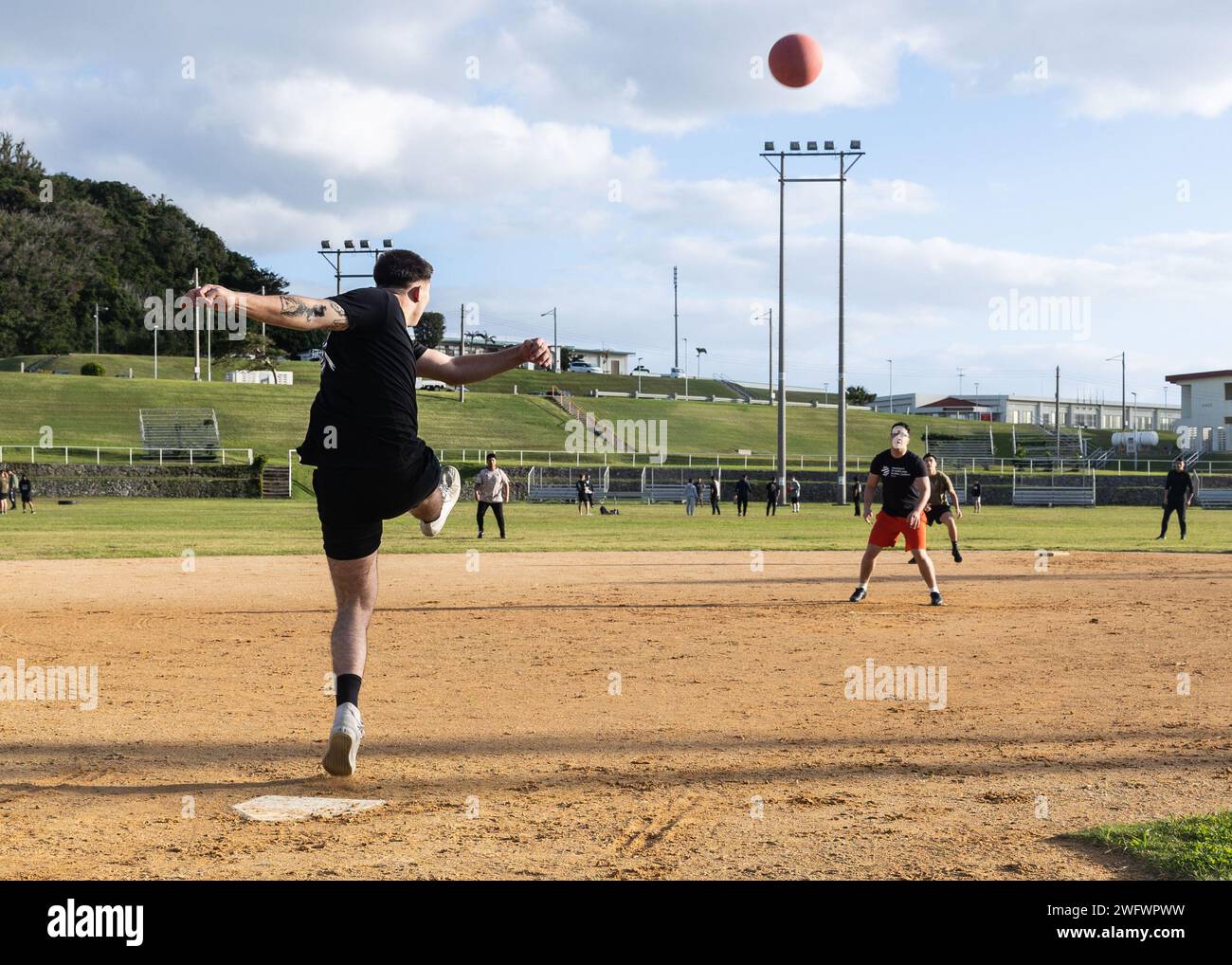 U.S. Marines with Headquarters Battalion, 3d Marine Division compete in ...