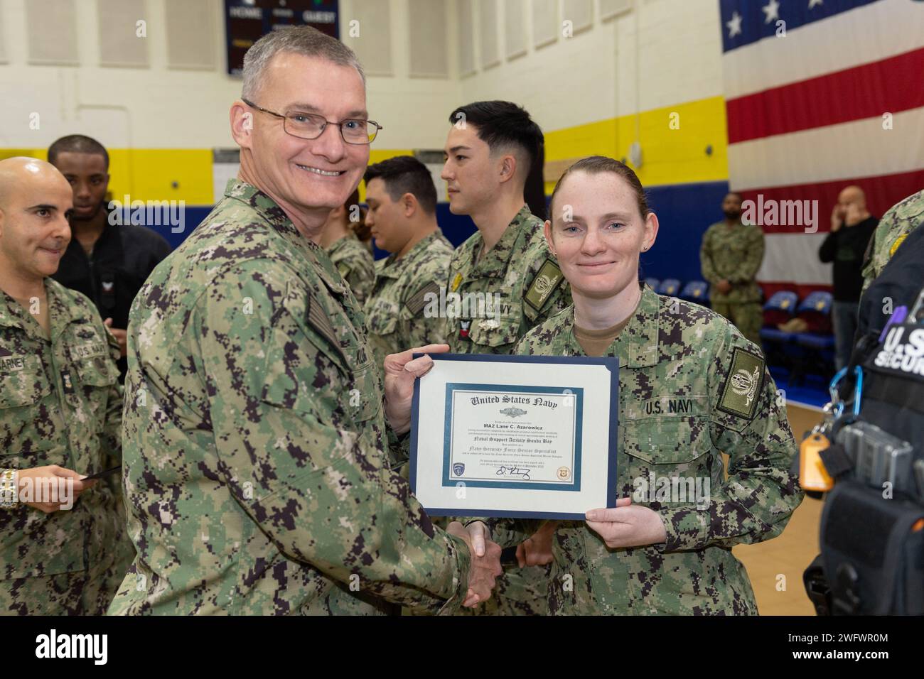 NAVAL SUPPORT ACTIVITY SOUDA BAY, Greece (Jan. 11, 2024) Master-at-Arms ...