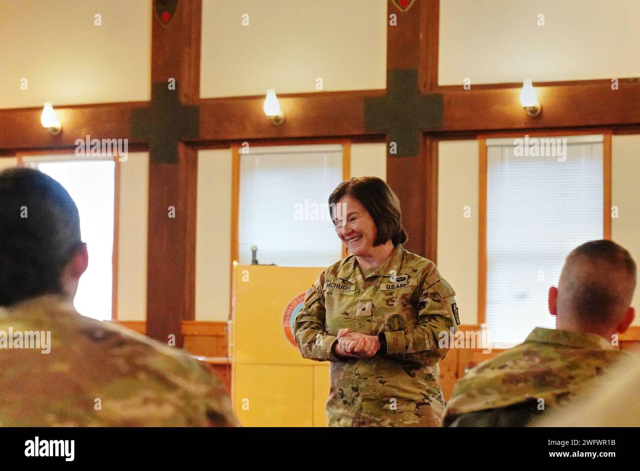 U.S. Army Brig. Gen Laura McHugh, Deputy Adjutant General-Army of the ...