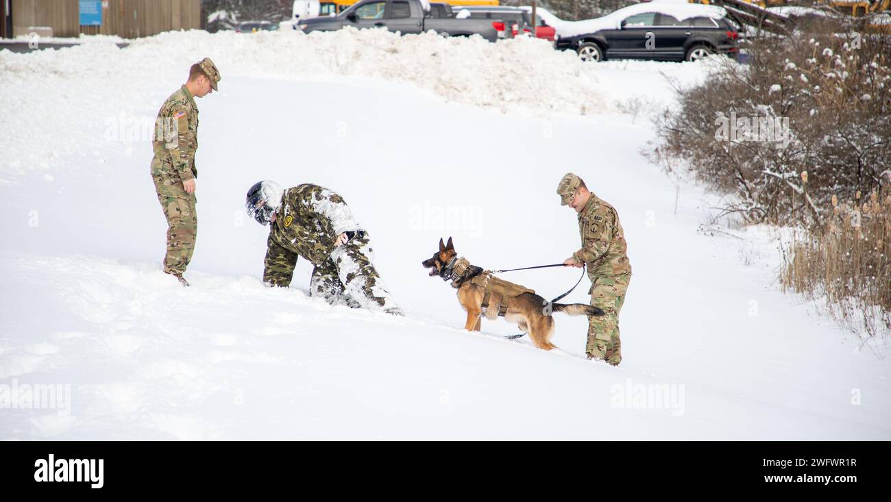 Military Policemen from the 8th Military Police Detachment demonstrate ...
