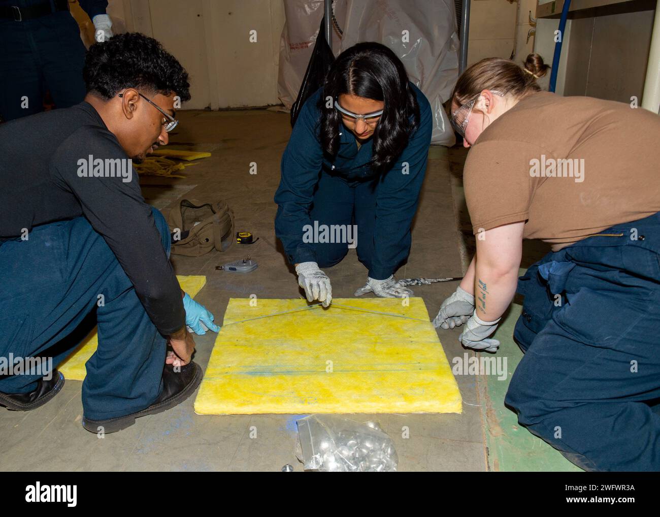 YOKOSUKA, Japan (Jan. 3, 2024) Operations Specialist Seaman Steven ...
