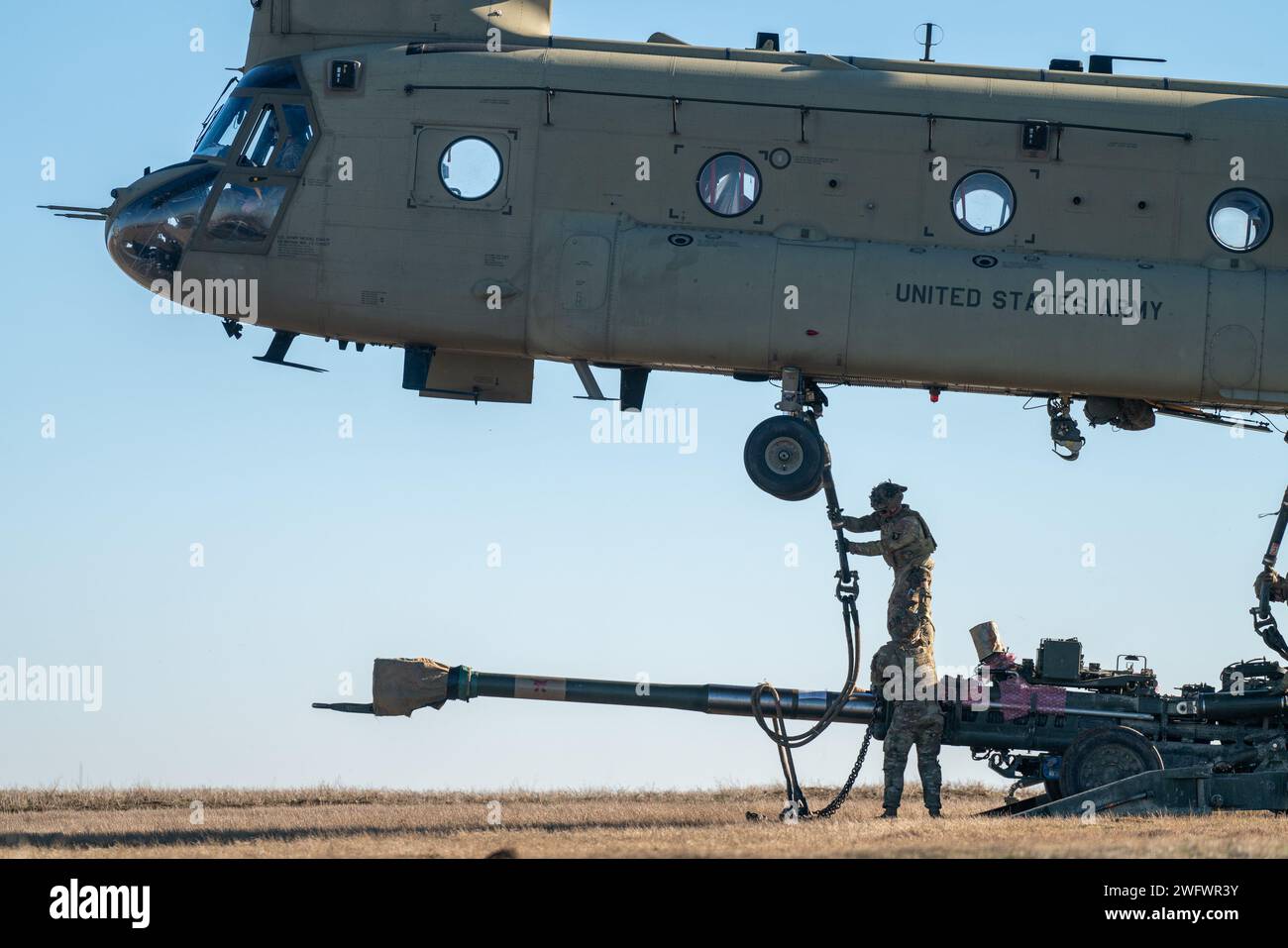 Artillery Soldiers from Charlie Battery, 3rd Battalion, 320th Field Artillery Regiment, 3rd ...