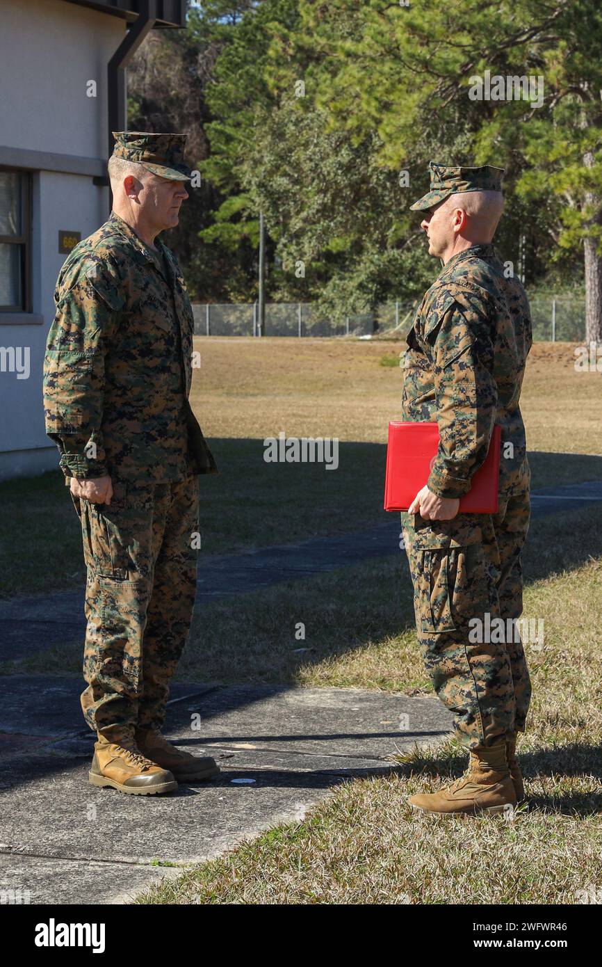 U.S. Marine Corps Sgt. Maj. Bryan Alfaro, sergeant major, Marine Corps ...
