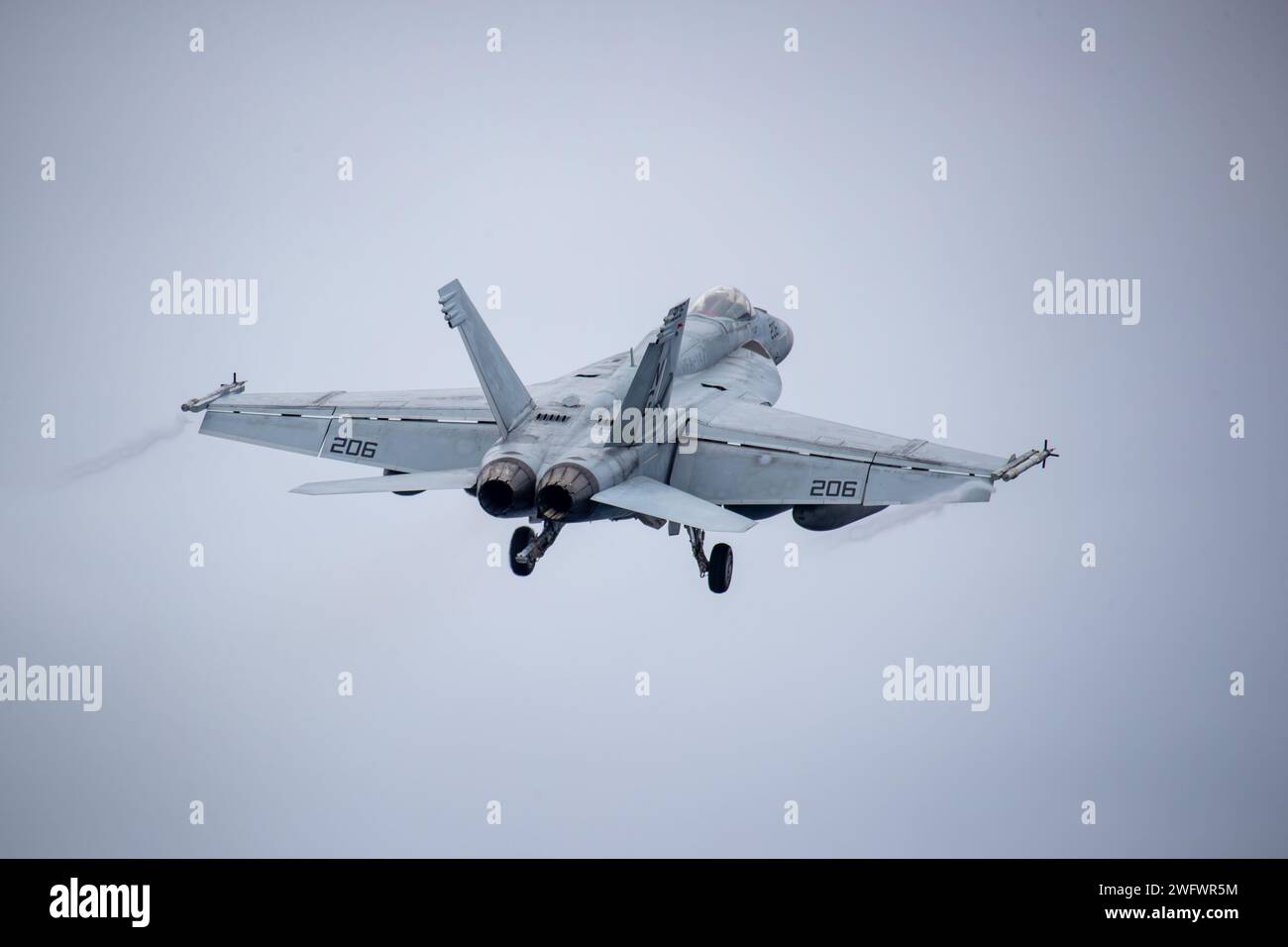 240123-N-ED228-1227 PACIFIC OCEAN (Jan. 23, 2024) An F/A-18E Super ...