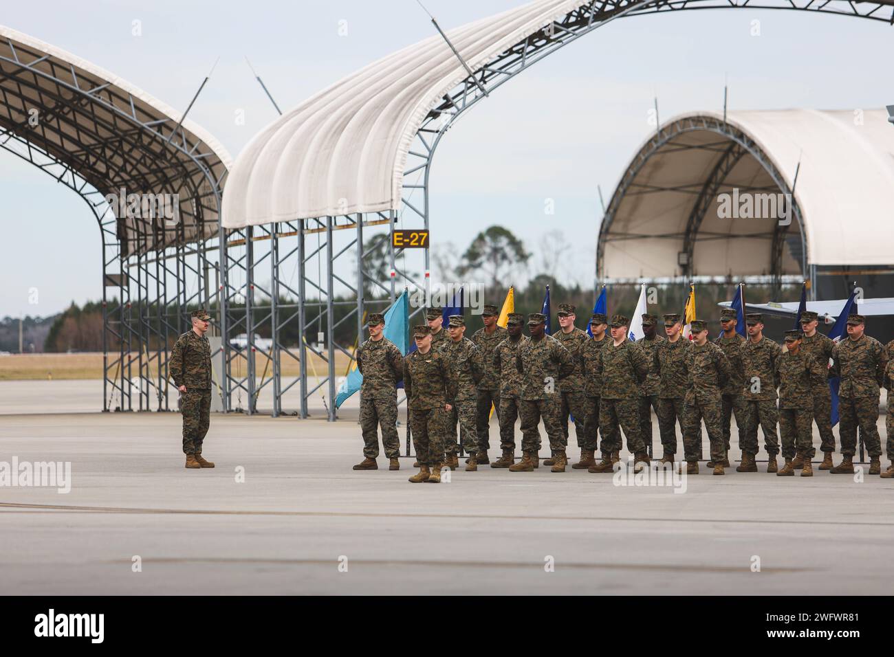 U.S. Marines with Marine All Weather Fighter Attack Squadron (VMFA(AW)) 224, Marine Aircraft ...