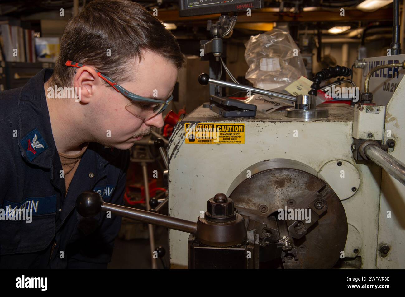 1014 YOKOSUKA, Japan (Jan. 8, 2024) Machinery Repairman 2nd Class Kyle ...