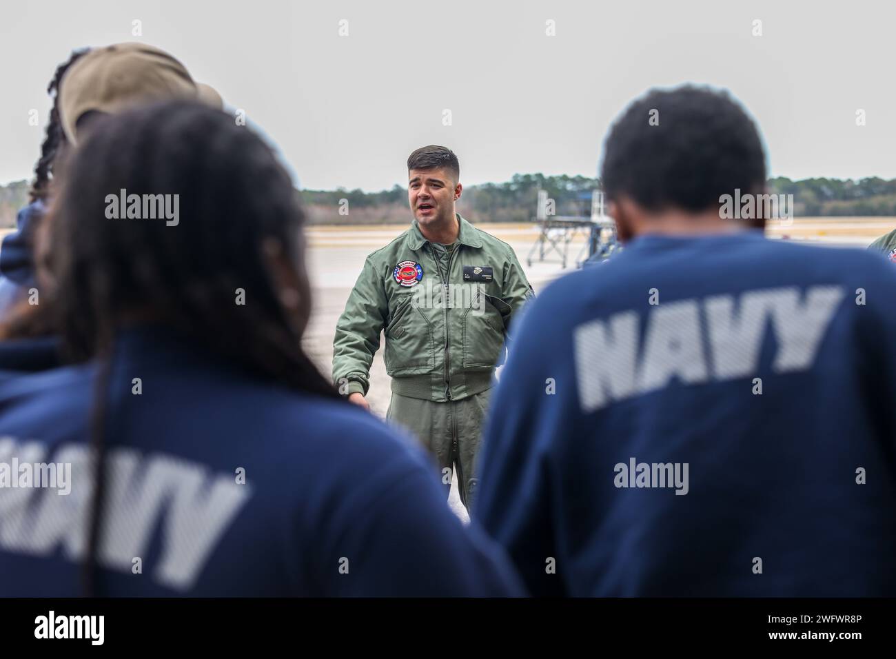 U.S. Marine Corps Staff Sgt. Forrest Johnson, section leader, Marine ...