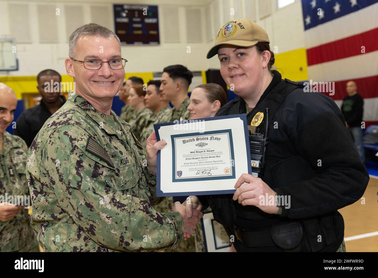 NAVAL SUPPORT ACTIVITY SOUDA BAY, Greece (Jan. 11, 2024) Master-at-Arms ...