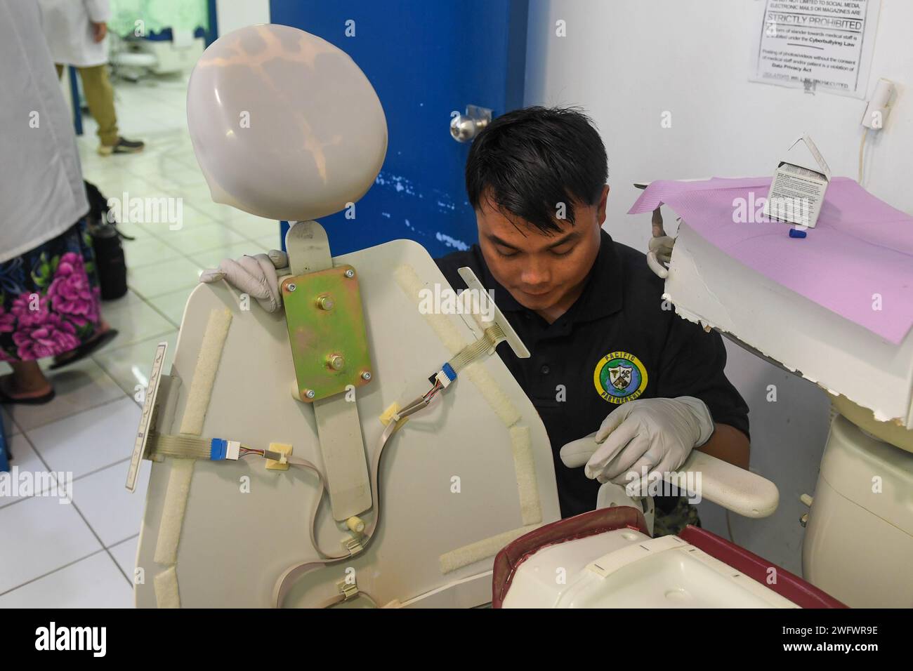 U.S. Navy Hospital Corpsman 1st Class Jummell Cabrera, from the ...