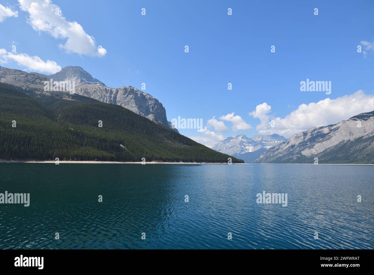 Stunning views of Mount Girouard and Cascade Mountain that surround ...