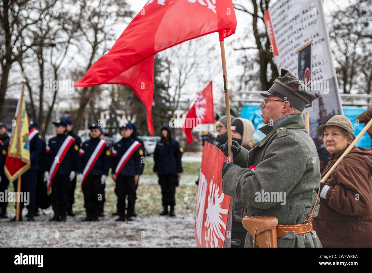 The Polish community in Poznań, U.S. Army soldiers and leadership from ...