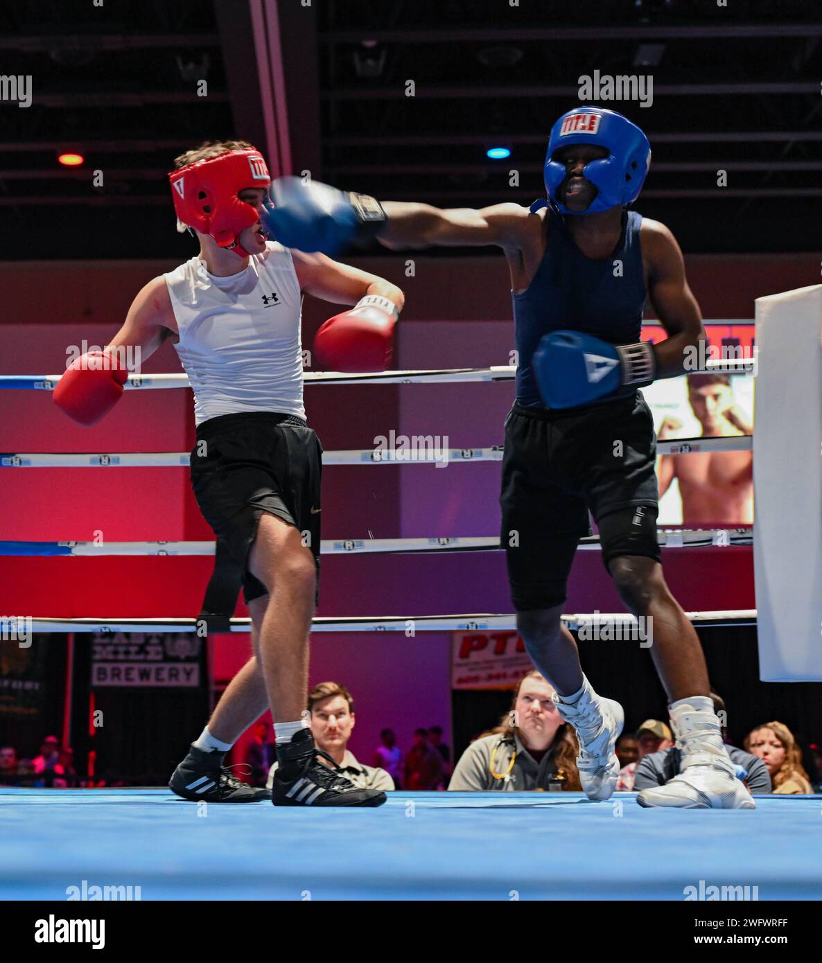 Airman Henry Echebu, right, 28th Logistics Readiness Squadron material ...