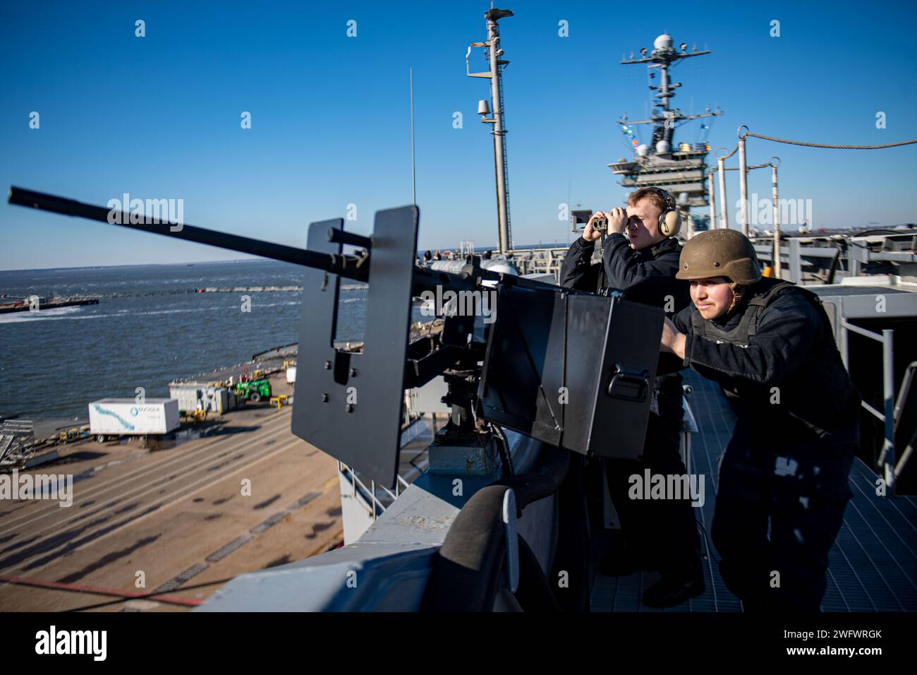 240117-N-FY193-1030 NORFOLK, Va. (Jan. 17, 2024) Aviation Ordnanceman ...