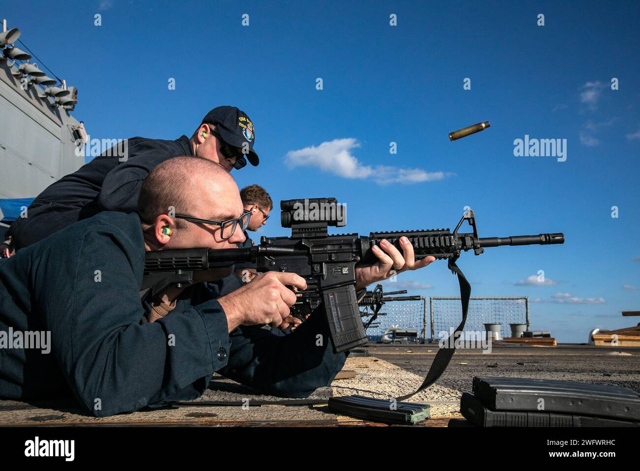240114-N-VM650-1774 SOUTH CHINA SEA (Jan. 14, 2024) Quartermaster 1st ...