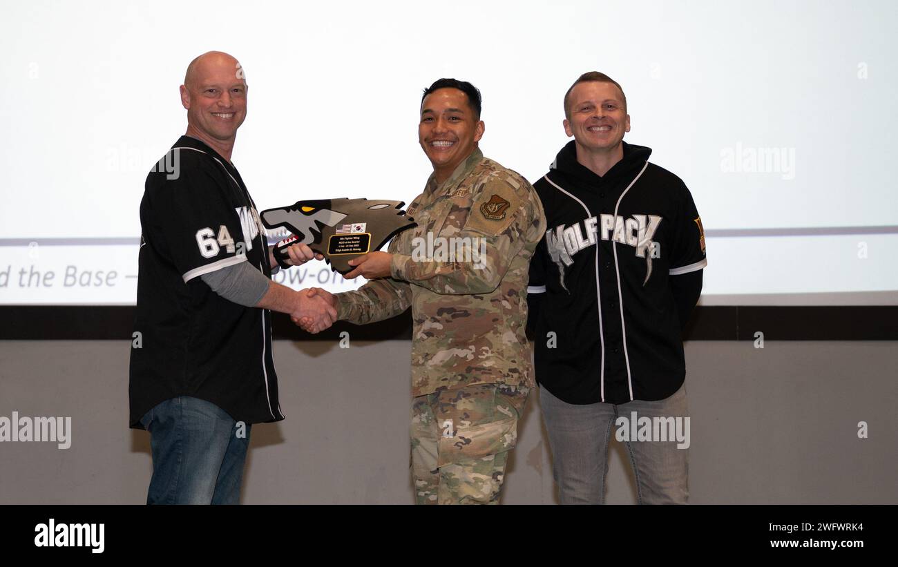Col. Matthew C. Gaetke, left, 8th Fighter Wing commander, and Chief ...