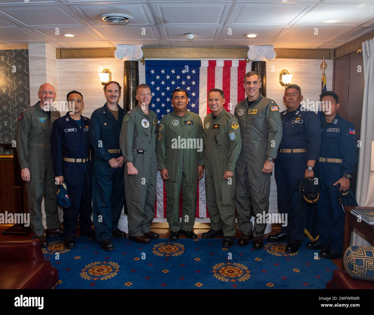 240104-N-TL932-1133 SOUTH CHINA SEA (Jan. 4, 2024) Leadership assigned ...
