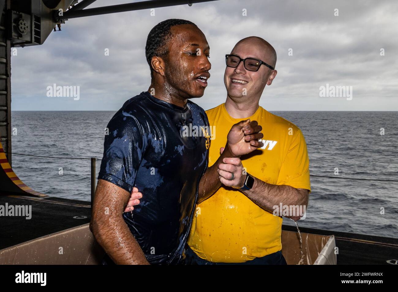 Lt. Kevin Gilchrist, Navy Chaplain, and a native of Glenwood, Iowa ...