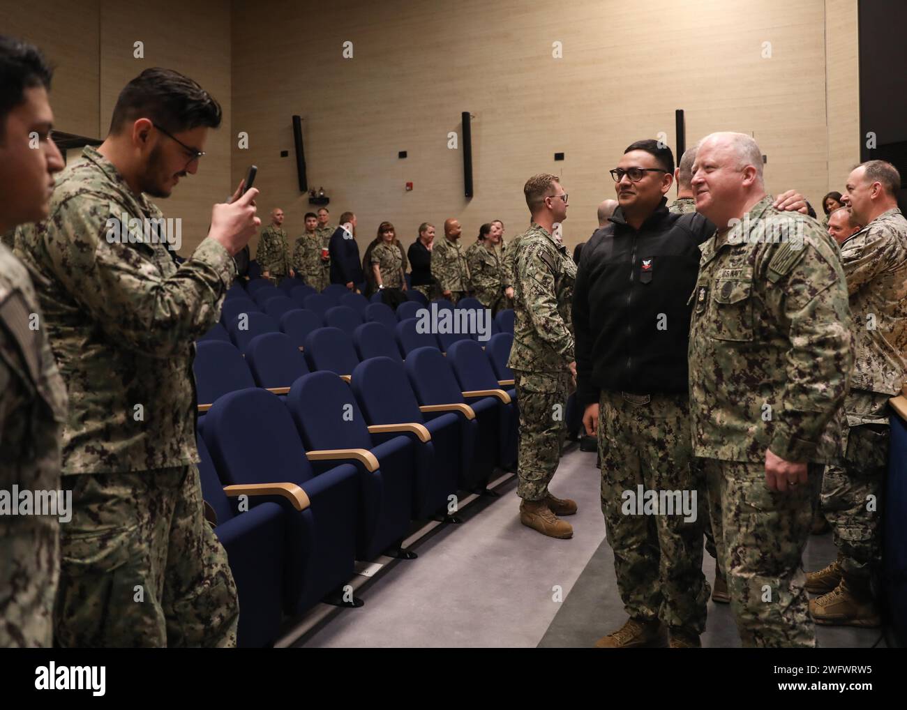 NAVAL SUPPORT ACTIVITY NAPLES, Italy (Jan. 22, 2024) Master Chief Petty ...