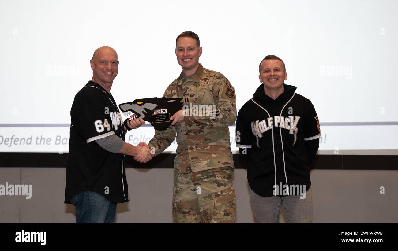 Col. Matthew C. Gaetke, left, 8th Fighter Wing commander, and Chief ...
