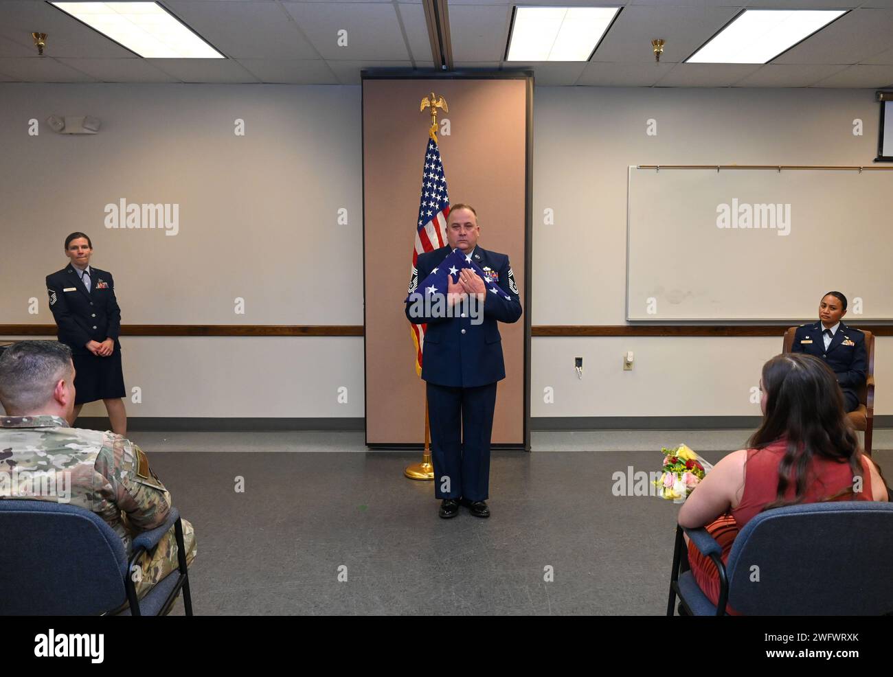 Chief Master Sgt. Steven Purvis, former 74th Aerial Port Squadron ...