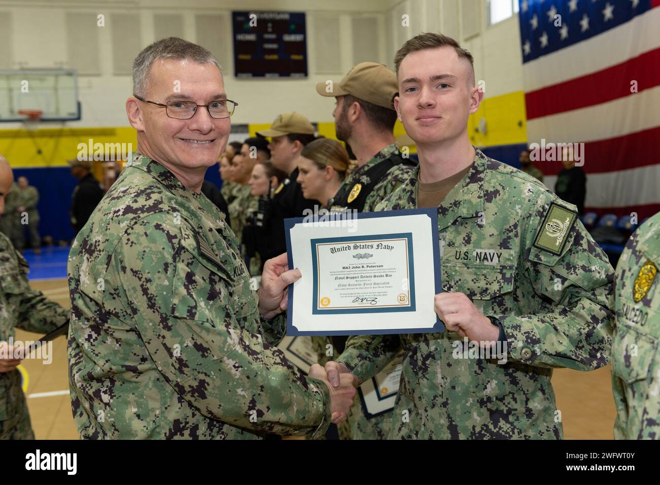 NAVAL SUPPORT ACTIVITY SOUDA BAY, Greece (Jan. 11, 2024) Master-at-Arms ...