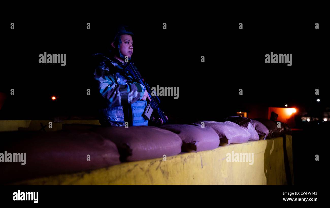 Staff Sgt. John Villanueva, 8th Communications Squadron cyber security ...