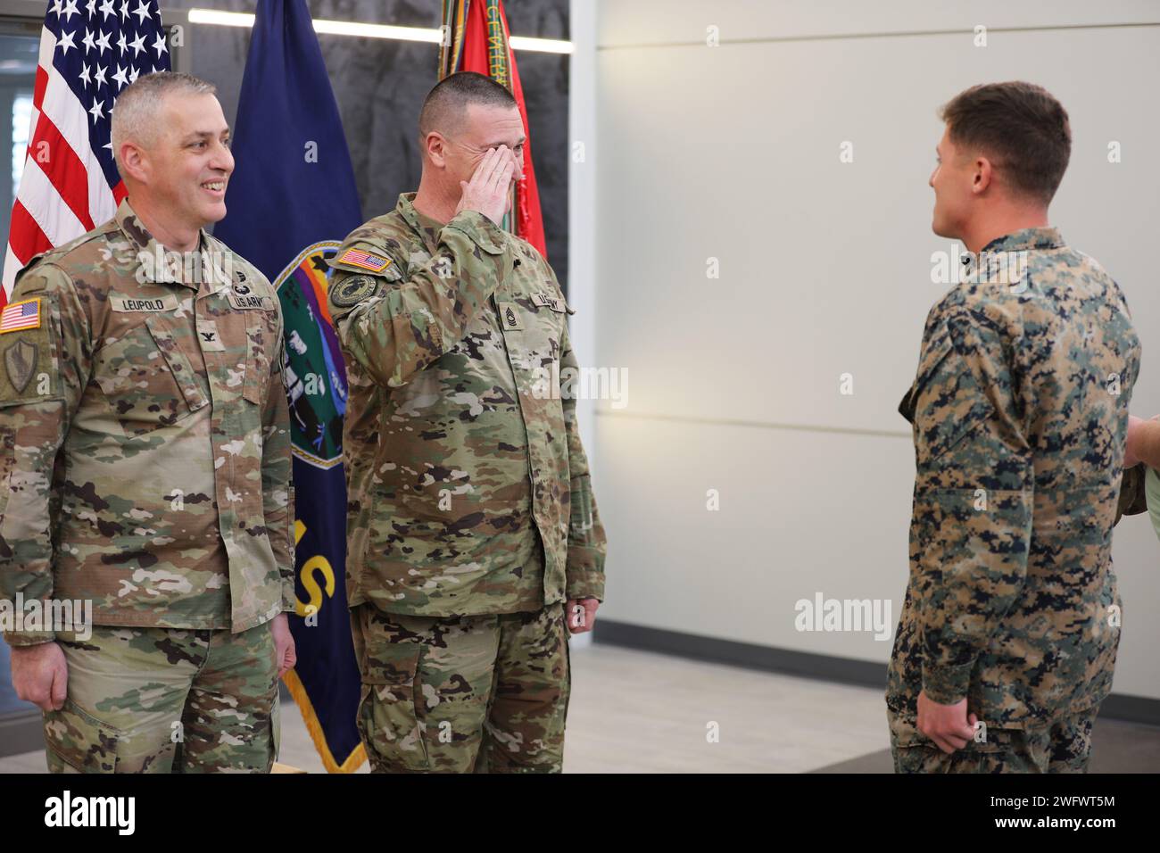 Sgt. Maj. Christopher Coleman was promoted to his current rank by both ...
