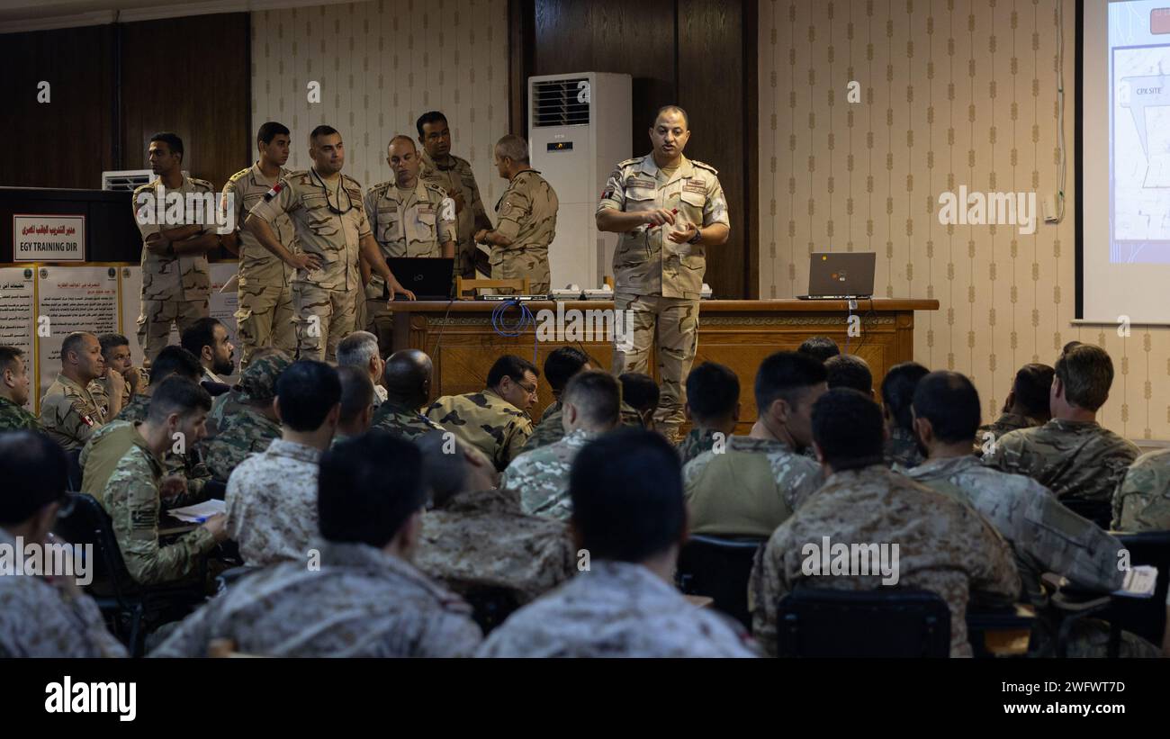 Mohamed naguib military base hi-res stock photography and images - Alamy