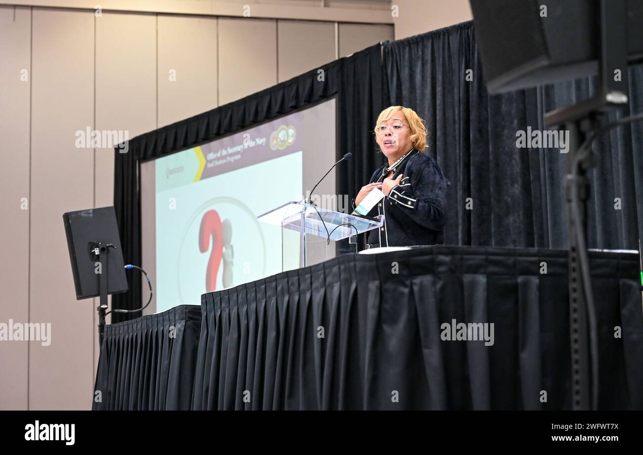 HAMPTON, VA (January 18, 2024) -- Department of the Navy (DON) Office ...