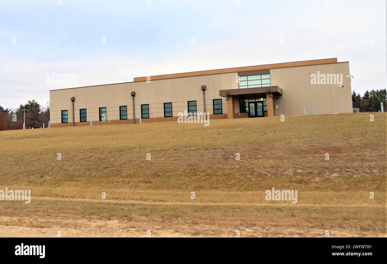 The Central Issue Facility (CIF) is shown Jan. 4, 2024, at Fort McCoy ...