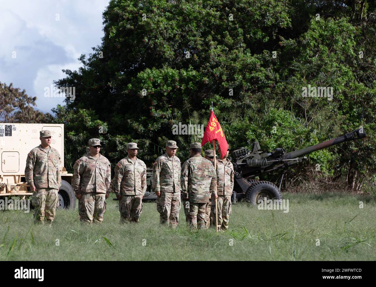 487th field artillery hi-res stock photography and images - Alamy