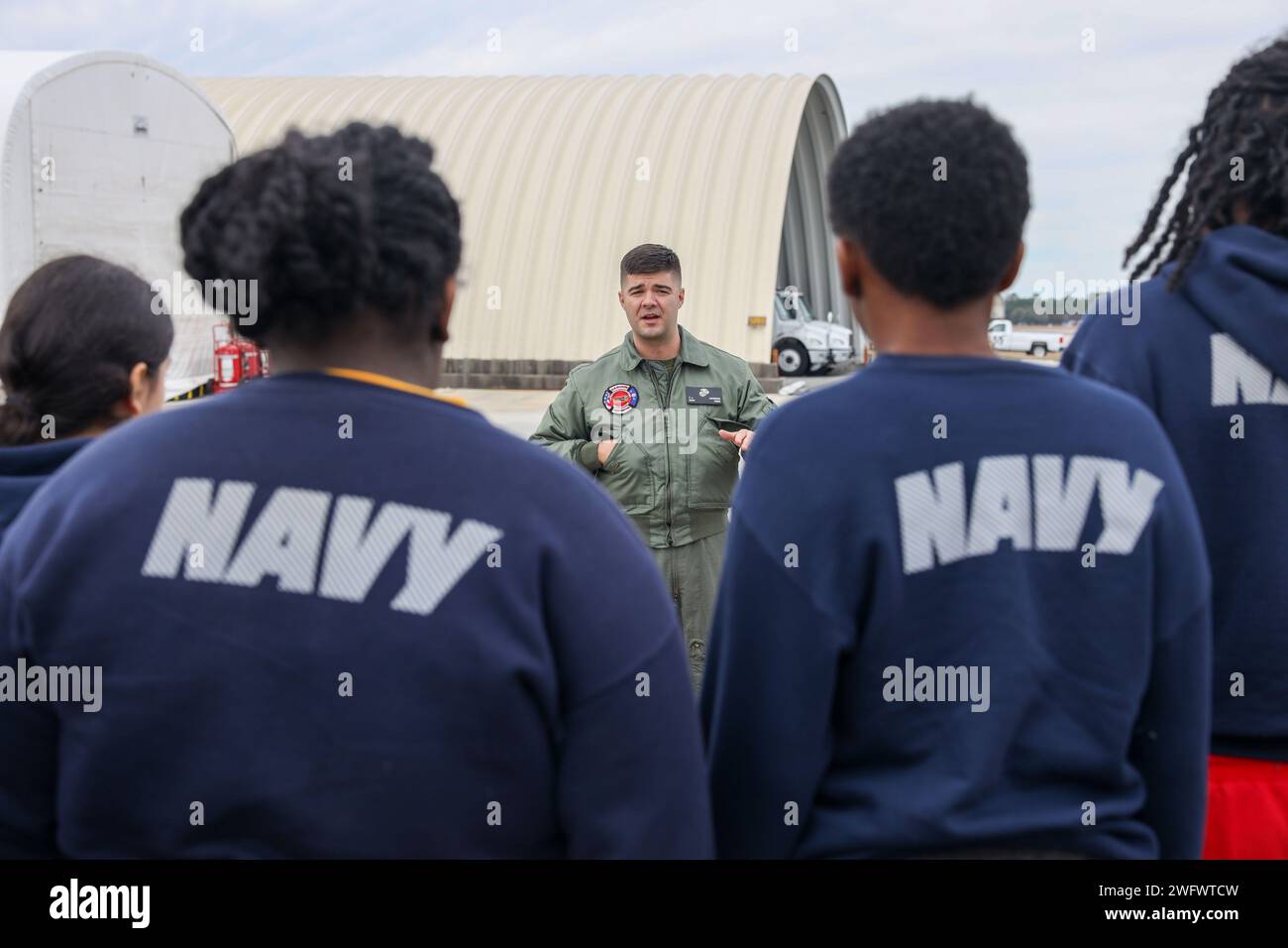 U.S. Marine Corps Staff Sgt. Forrest Johnson, section leader, Marine ...