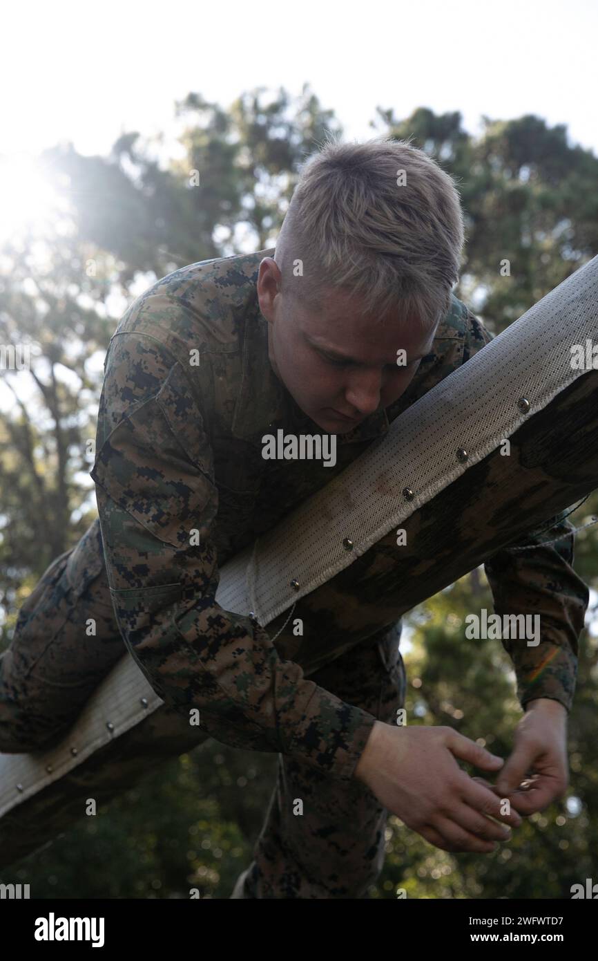 U.S. Marine Corps Cpl. Bryce Rothermel, student, Corporals School ...