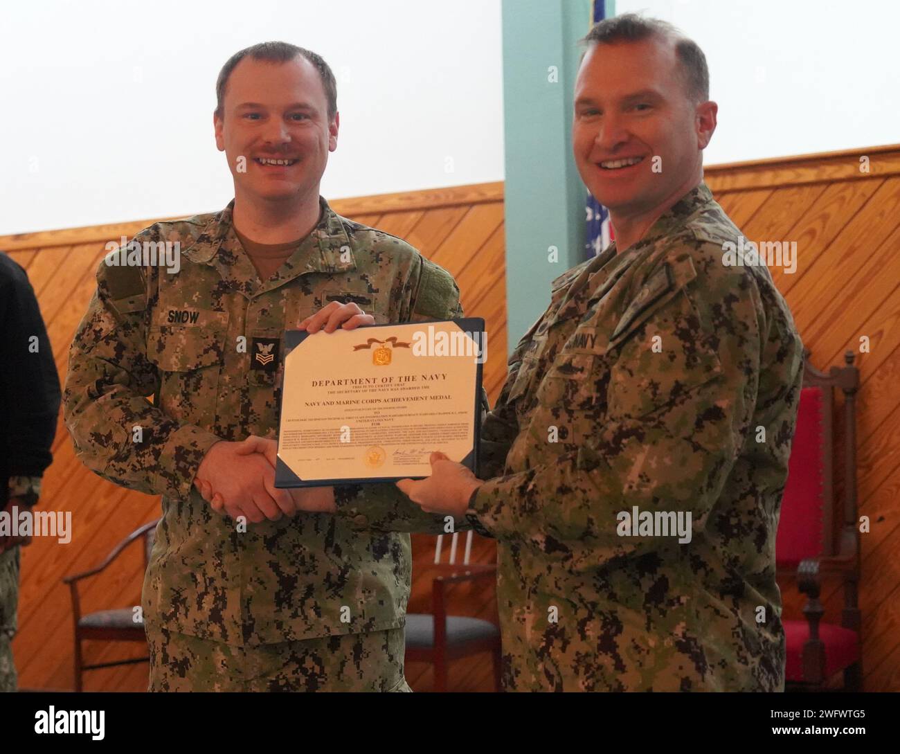 Yorktown, Va. (January 30, 2024) CT1 Snow, assigned to Naval Weapons ...