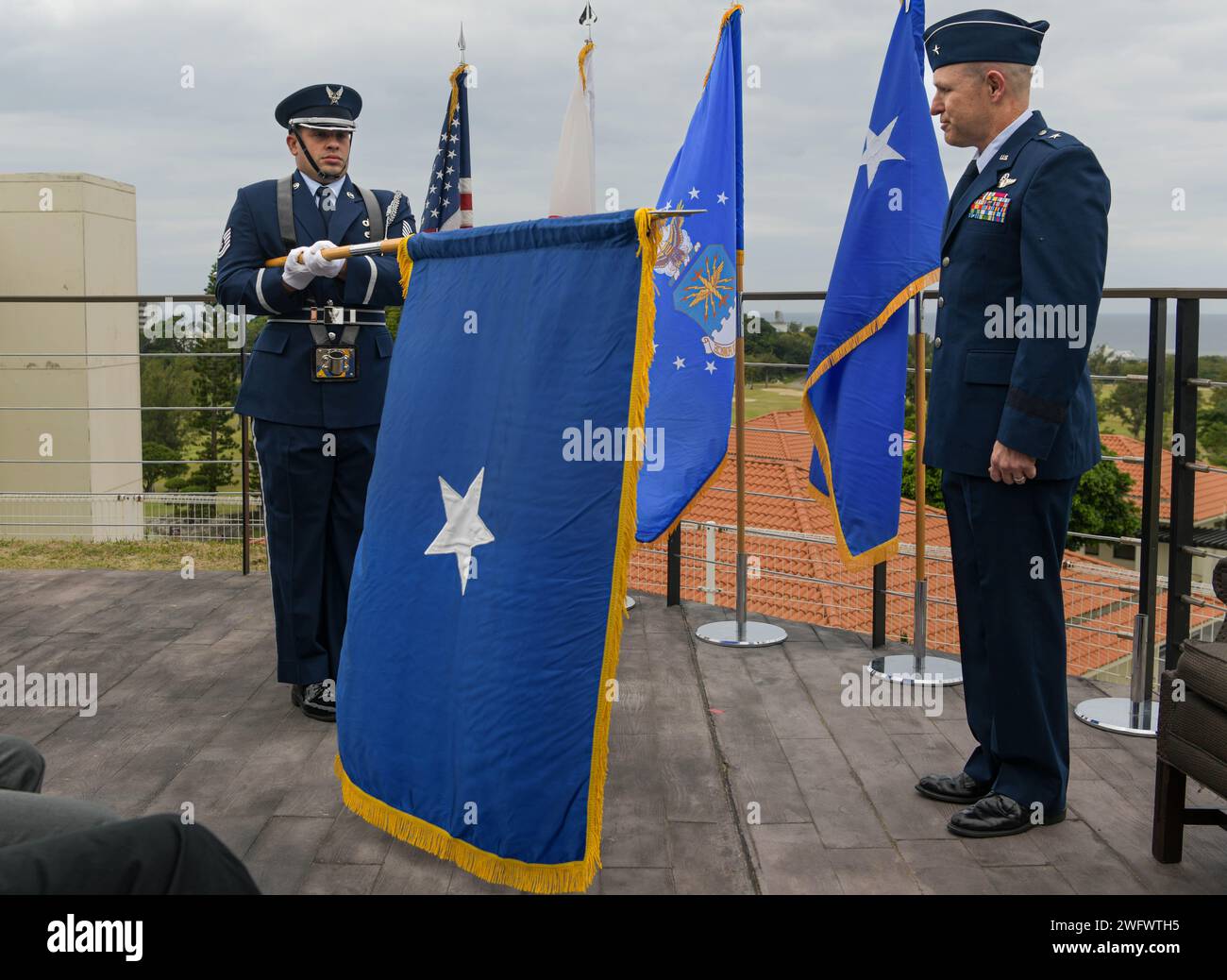 U.S. Air Force Tech. Sgt Julian Vanegas, Kadena Air Base Honor Guard ...