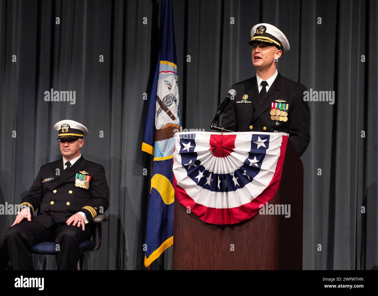 240104-N-ED185-2086 KEYPORT, Wash. (Jan. 5, 2023) Capt. Eric A. Hunter ...