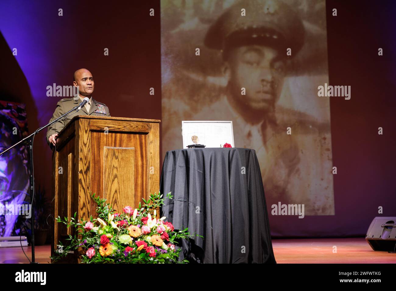 U.S. Marine Corps Colonel David C. Hyman, Chief of Staff, Fleet Marine ...