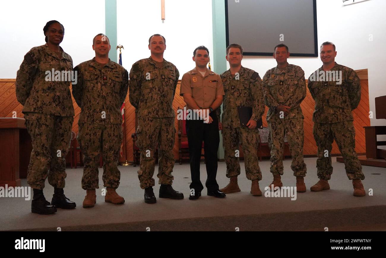 Yorktown, Va. (January 30, 2024) CMC Mikendra Porter, Command Master ...