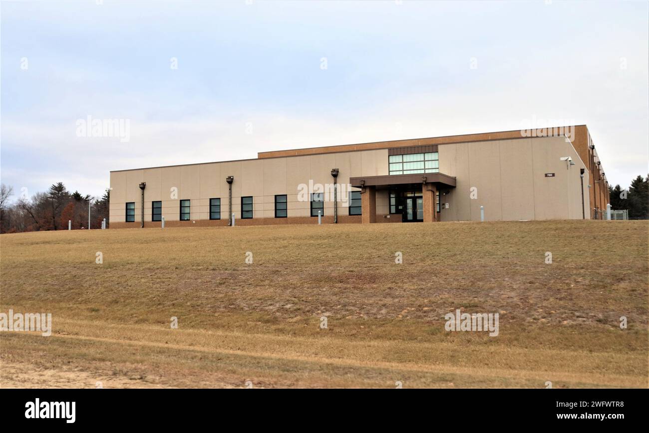 The Central Issue Facility (CIF) is shown Jan. 4, 2024, at Fort McCoy ...