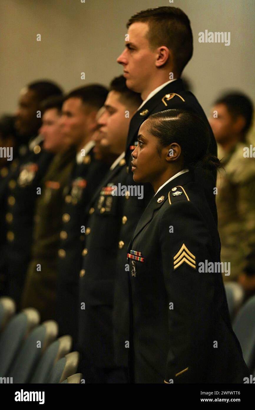 Noncommissioned officers with the 3rd Sustainment Brigade, 3rd Infantry ...