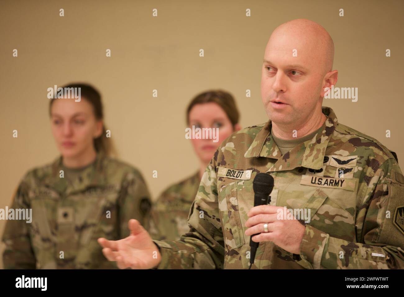 U.S. Army Reserve Lt. Col. Philip Boldt, commander of the 323rd ...