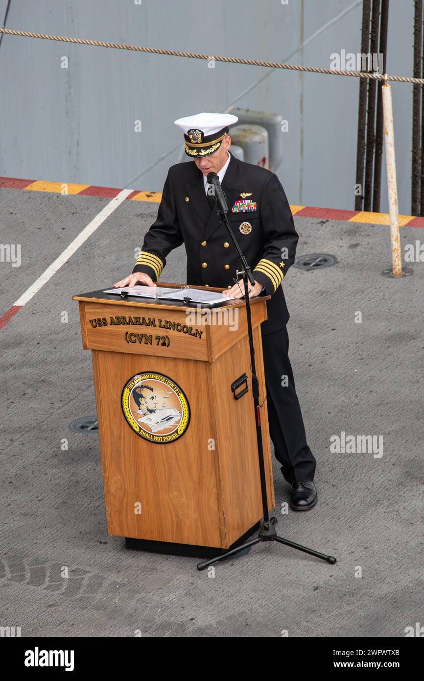 240120-N-ED228-2059 PACIFIC OCEAN (Jan. 20, 2024) Capt. Pete Riebe ...