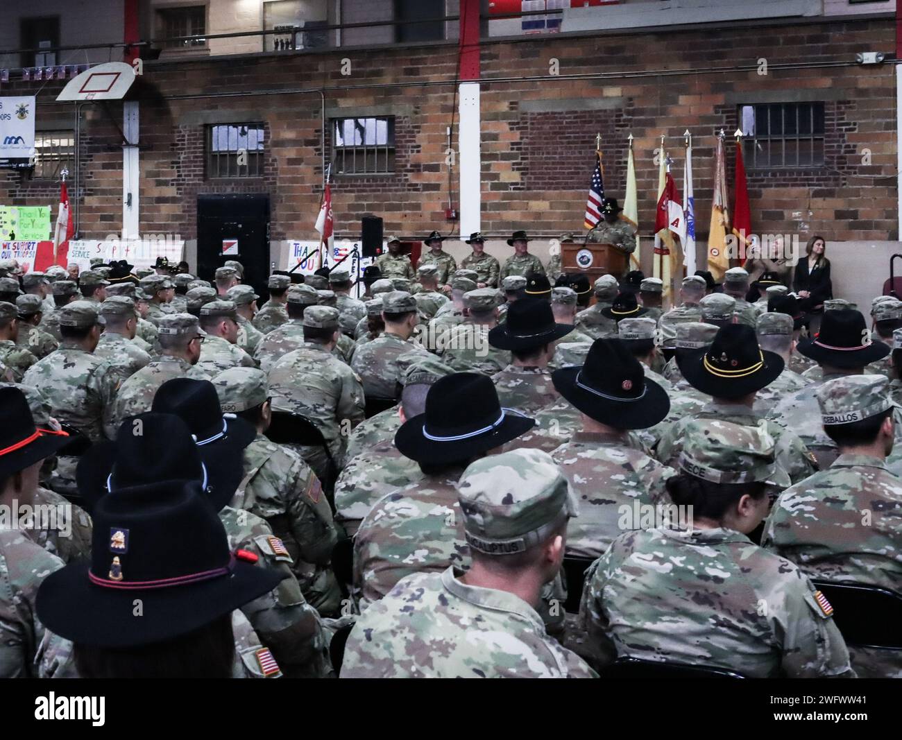 U.S. Army Soldiers with the 102nd Cavalry Regiment, 44th Infantry ...